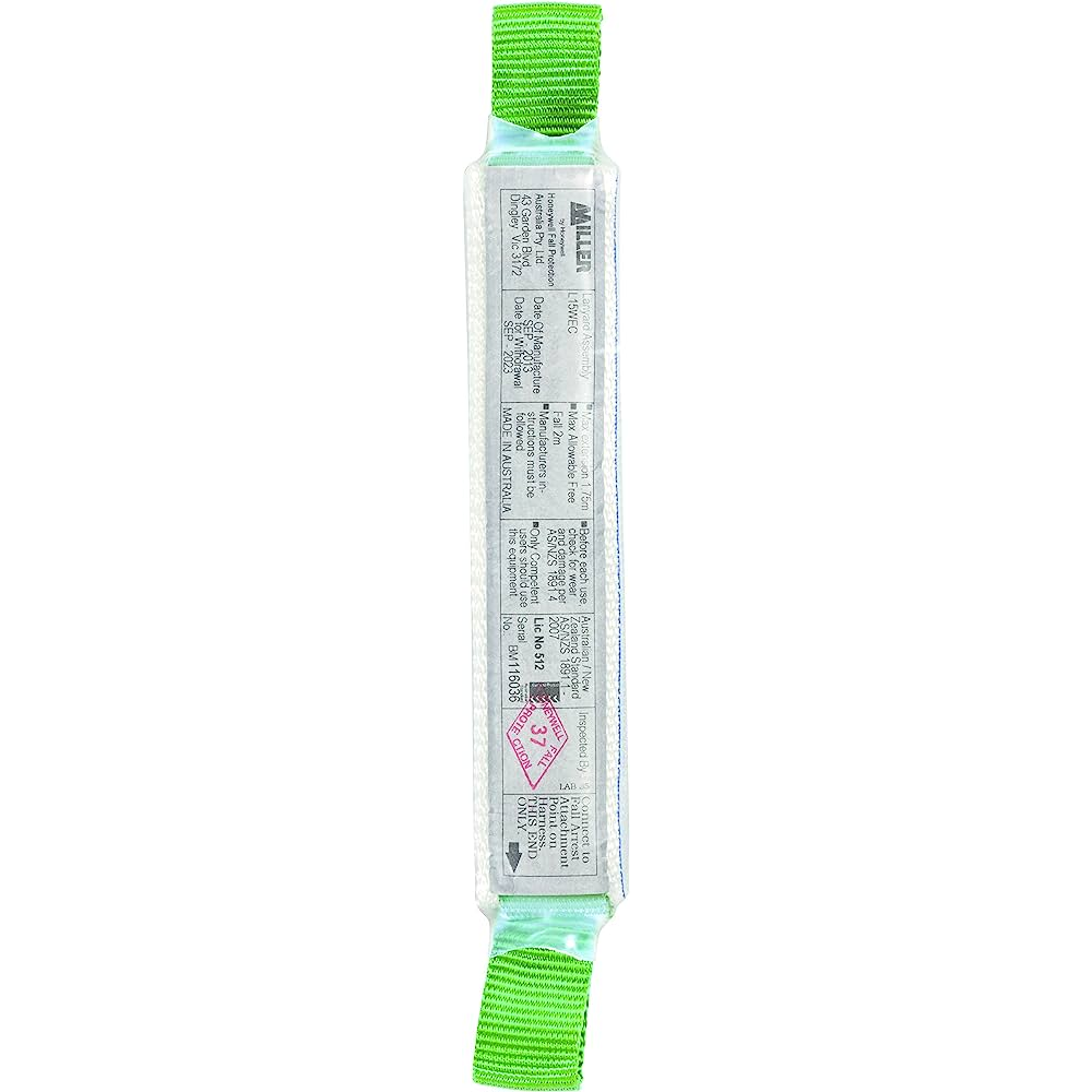 Energy Absorbing Lanyards Miller® Soft Eye Ends | Certex Australia