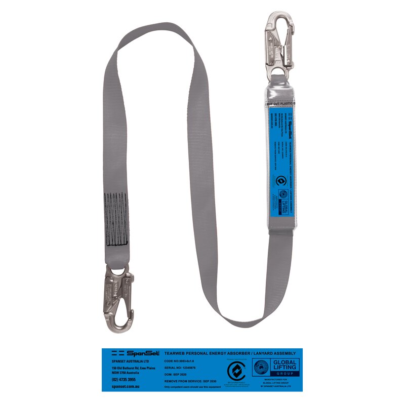 Webbing Lanyard 3053 GLG | Certex Australia