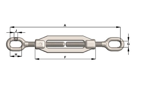 Turnbuckles Townley Eye-Eye Grade 3 | Certex Australia
