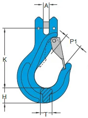 Clevis Sling Hook X-043/S Grade 10 | Certex Australia