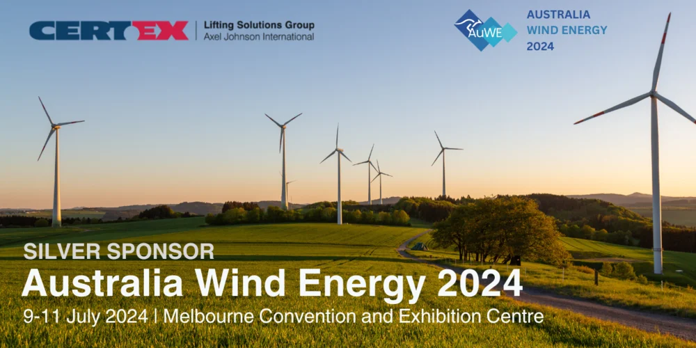 CERTEX Lifting sponsor AWE 2024 | Certex Australia
